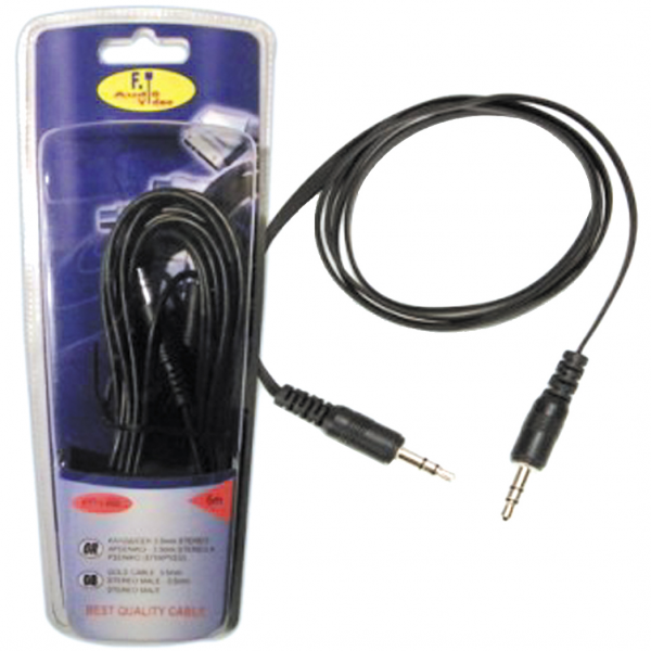 ΚΑΛΩΔΙΟ STEREO 3.5 ΑΡΣΕΝΙΚΟ 1,5 Μ - Mistral Antenna Systems